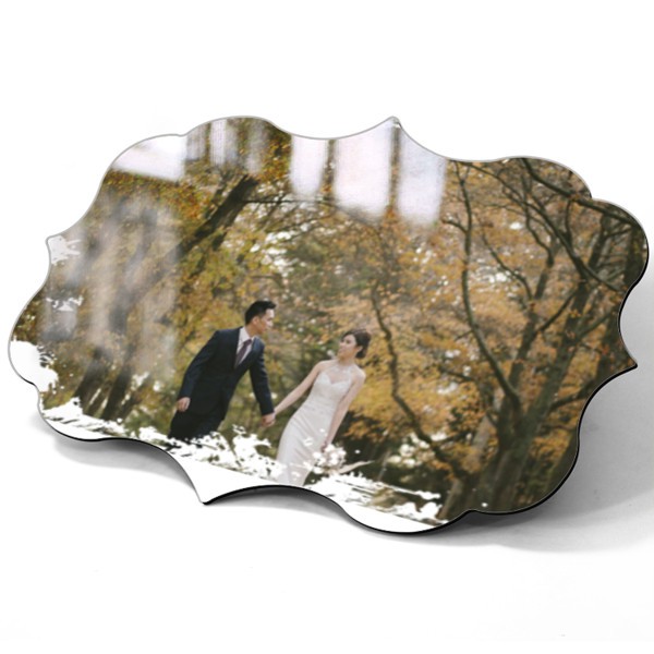 Jual Bingkai Frame Bunga Oval Foto Panel HD Premium Dekorasi Dinding ...