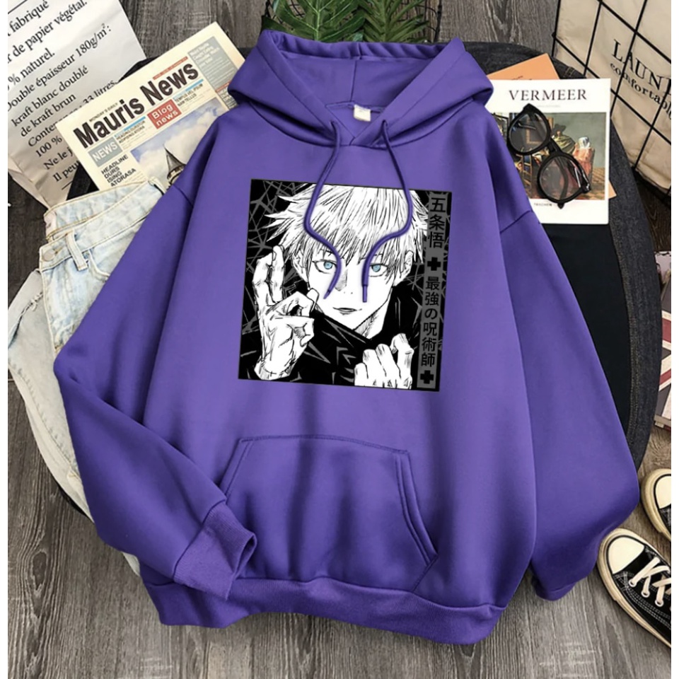 Jual SATORU GOJO ILUTION ANIME Jumper Hoodie II Sweater Hoodie Anime II ...