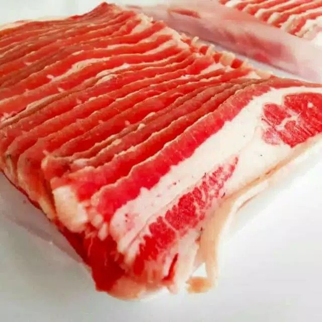 Jual Daging Slice Yoshinoya Yakiniku Shabu 500gr / Beef Slice ...
