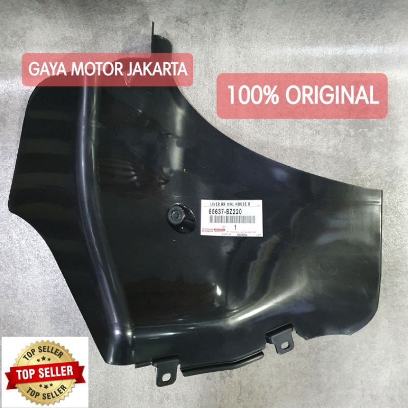 Jual LINER FENDER SPAKBOR BELAKANG KANAN CALYA-SIGRA 65637-BZ220 ...