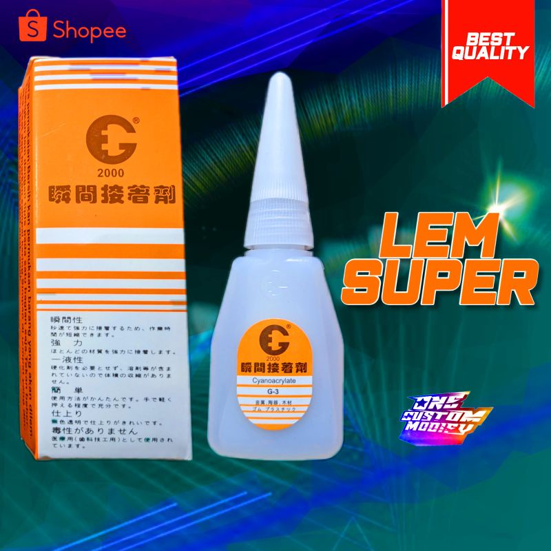Jual LEM SUPER KUAT LEM G LEM COR SERBAGUNA | Shopee Indonesia