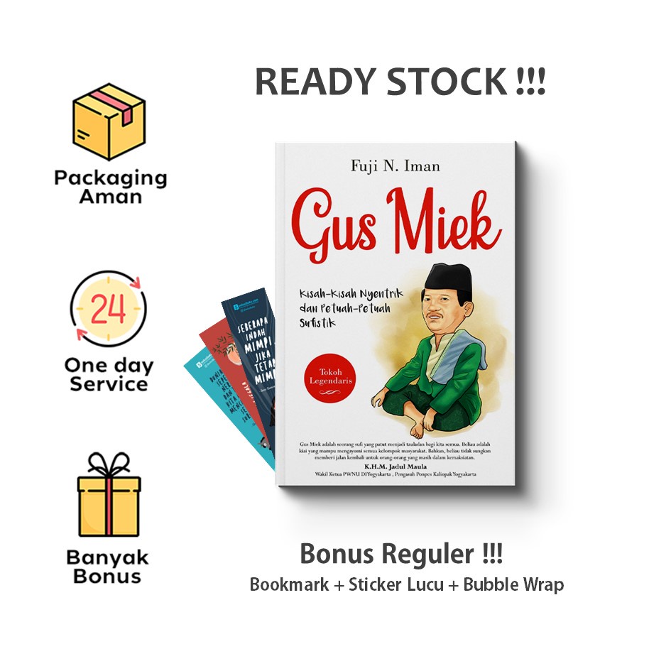 Jual Buku Gus Miek : Kisah-Kisah Nyentrik & Petuah-Petuah Sufistik ...