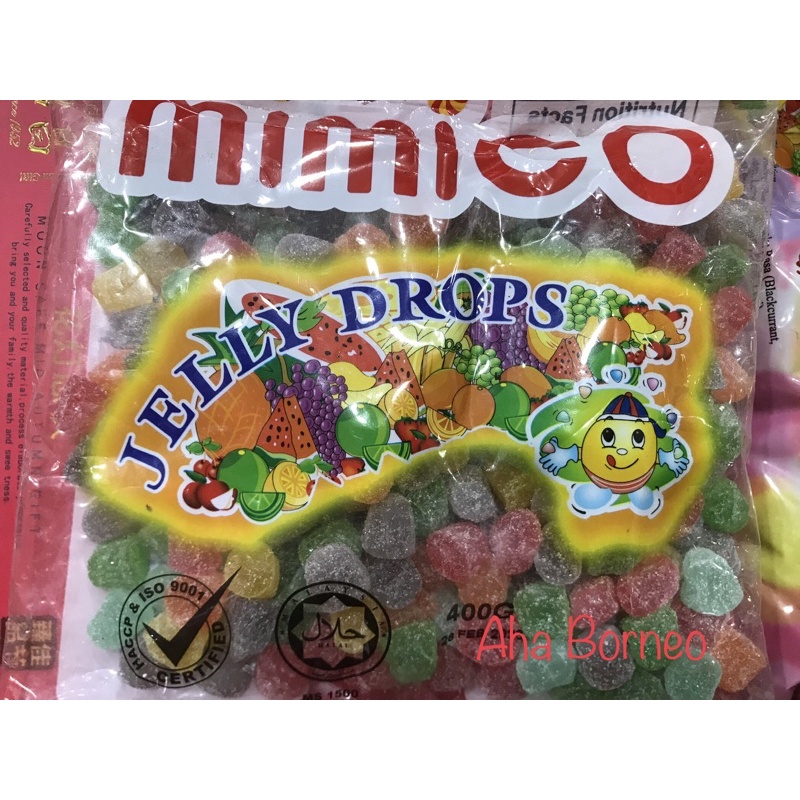 Jual Permen Gula Jeli Jelly Drops Mimico / Kembang Gula Kenyal Rasa ...