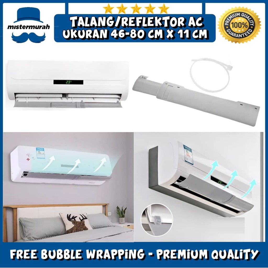 Jual Talang Reflector AC Universal - Reflektor Penahan Hembusan Angin ...
