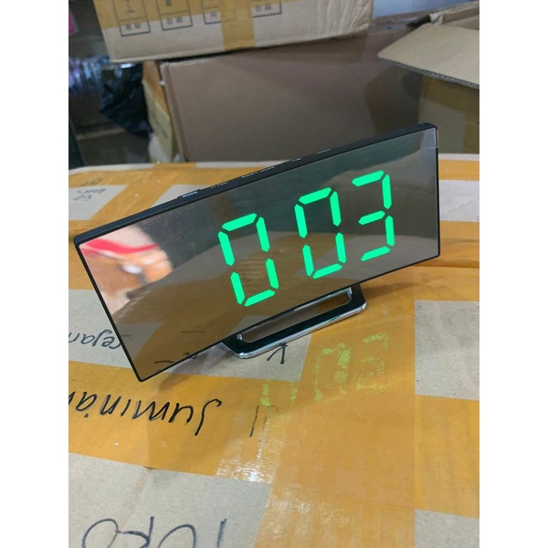 Jual Jam meja digital LED smart Alarm Desk clock ES6507 | Shopee Indonesia