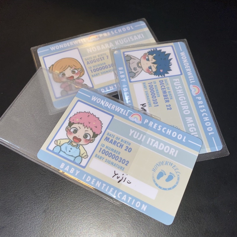 Jual Jujutsu Kaisen ID Card by VOUSTL | Shopee Indonesia