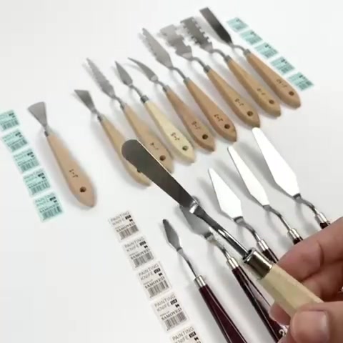 Jual Pisau / Spatula Lukis / Palet / Tanah Liat / Dekorasi Kue / Artist ...