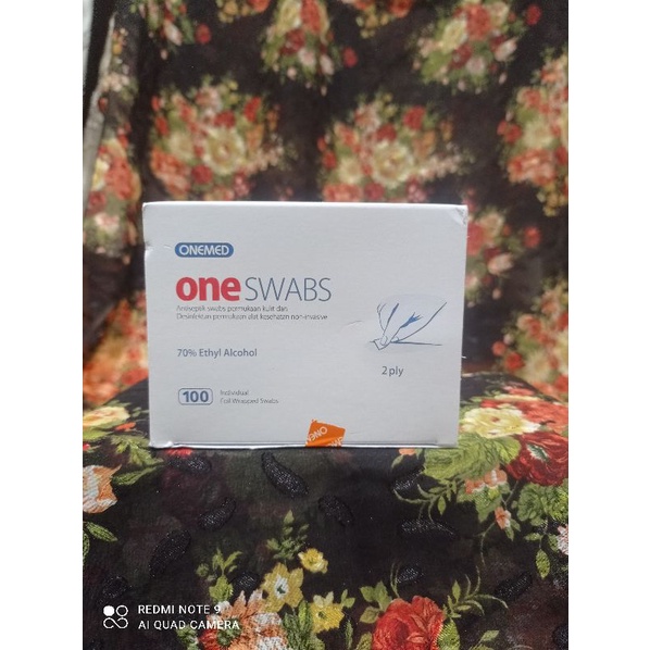 Jual Alcohol Swabs One Med 100 Alkohol swabs | Shopee Indonesia