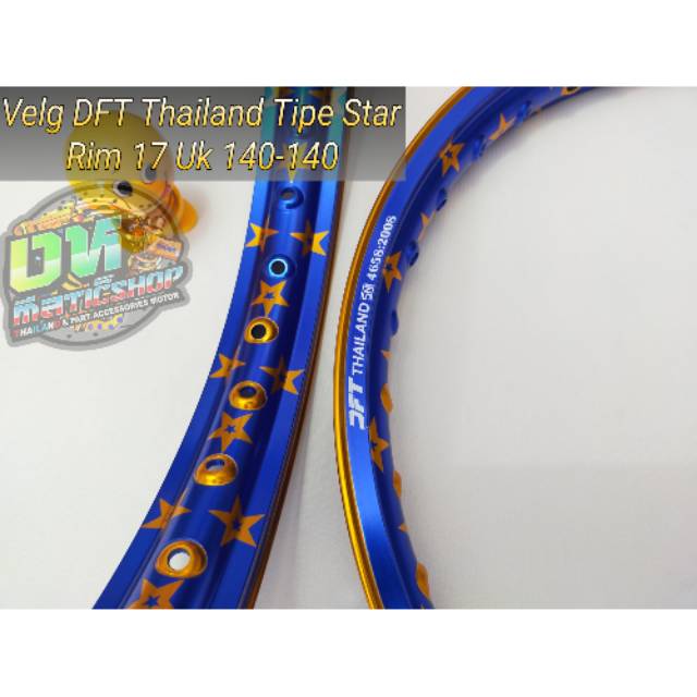 Jual Velg DFT Thailand Tipe Star | Shopee Indonesia