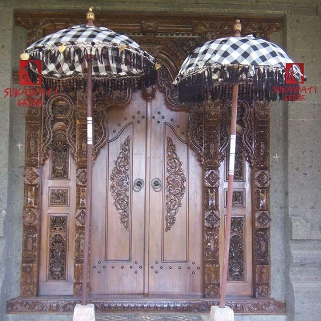 Jual Payung Bali Poleng Hitam Putih | Shopee Indonesia