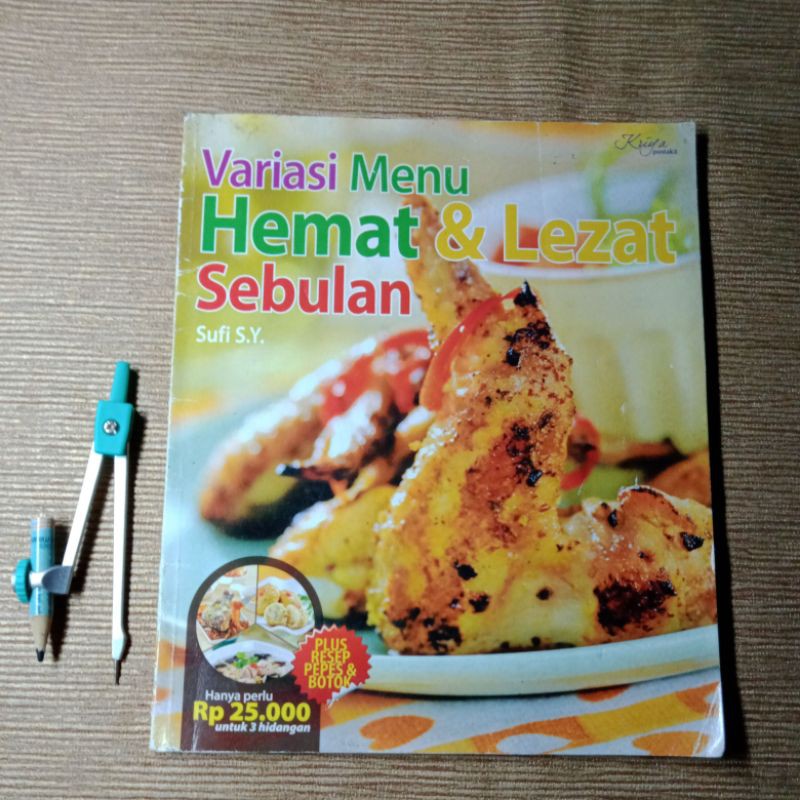 Jual Buku Resep: Variasi Menu Hemat dan Lezat Sebulan | Shopee Indonesia