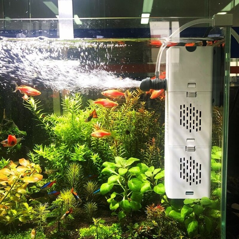 Jual Oxy Pompa Air Ikan Submersible Fish Tank Filter Aquarium - ZY-N64 ...