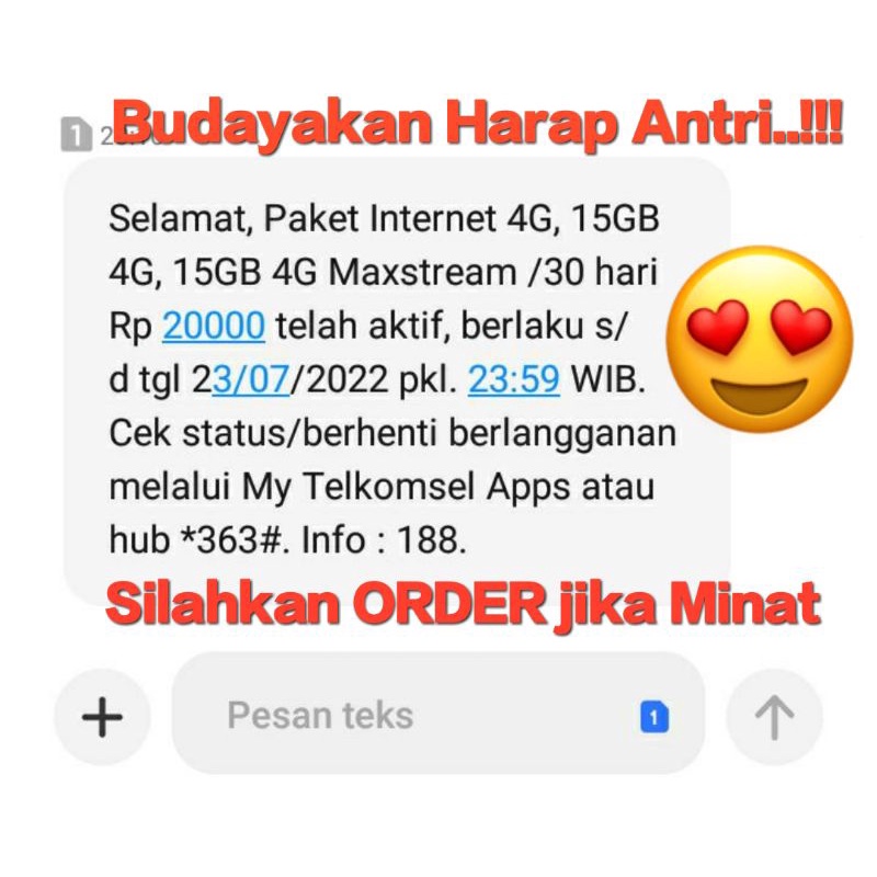 Jual Telkomsel SAKTI 30GB (15GB+15GB) | Shopee Indonesia