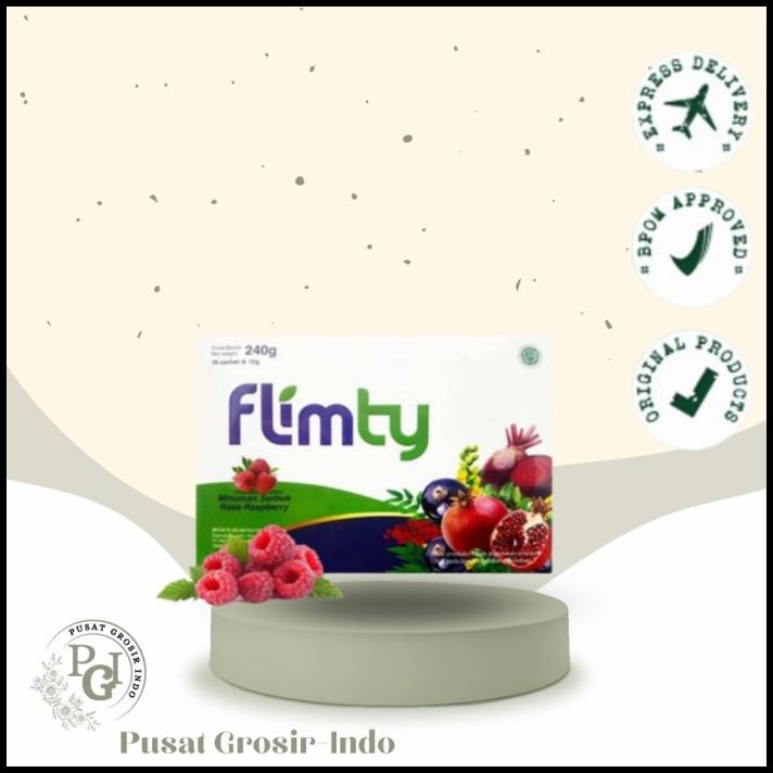 Jual Flimty Fiber New Variant Rasa Raspberry 4 Box 64 Sachet Detox ...
