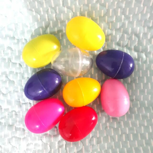 Jual Plastic Surpirise Egg KECIL ( mainan telur plastik ) | Shopee ...