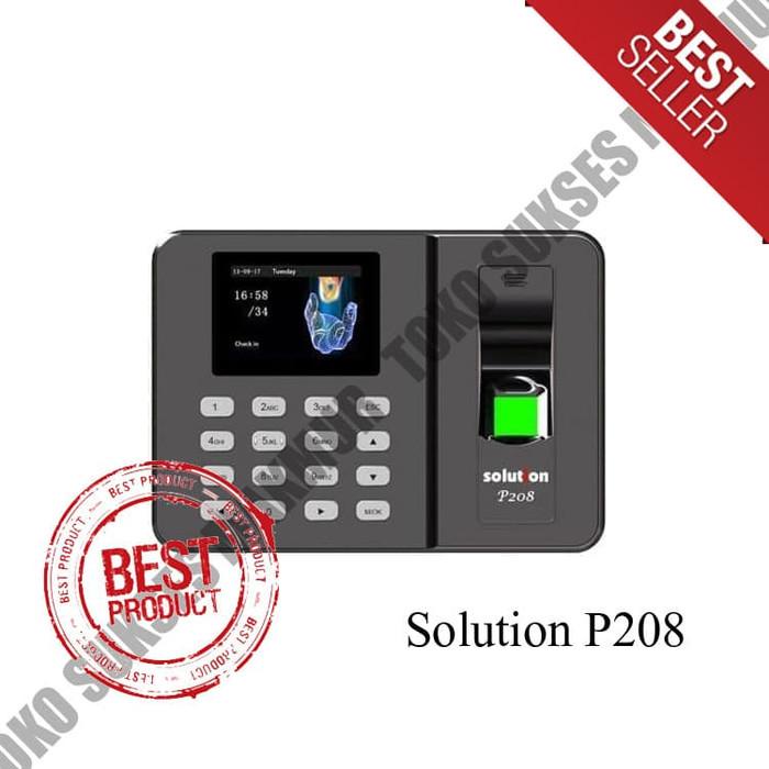 Jual Fingerprint Mesin Absensi Solution P208 | Shopee Indonesia