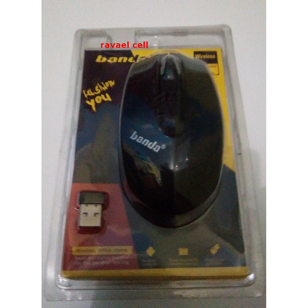 Jual Mouse BANDA WIRELESS 2.4 GHZ | Shopee Indonesia