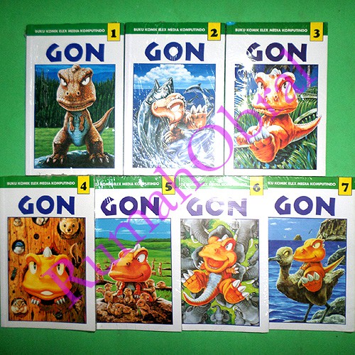 Jual Buku Seri GON Komplit (1-7) Tamat Oleh Masashi Tanaka Penerbit Elex Media | Shopee Indonesia