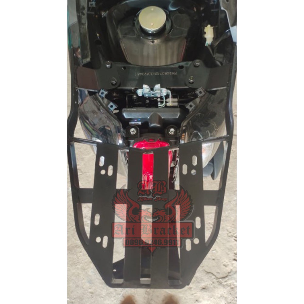 Jual Bracket Top Box Yamaha Fazzio Plus Box Shad sh29 1 set Brecket dan ...