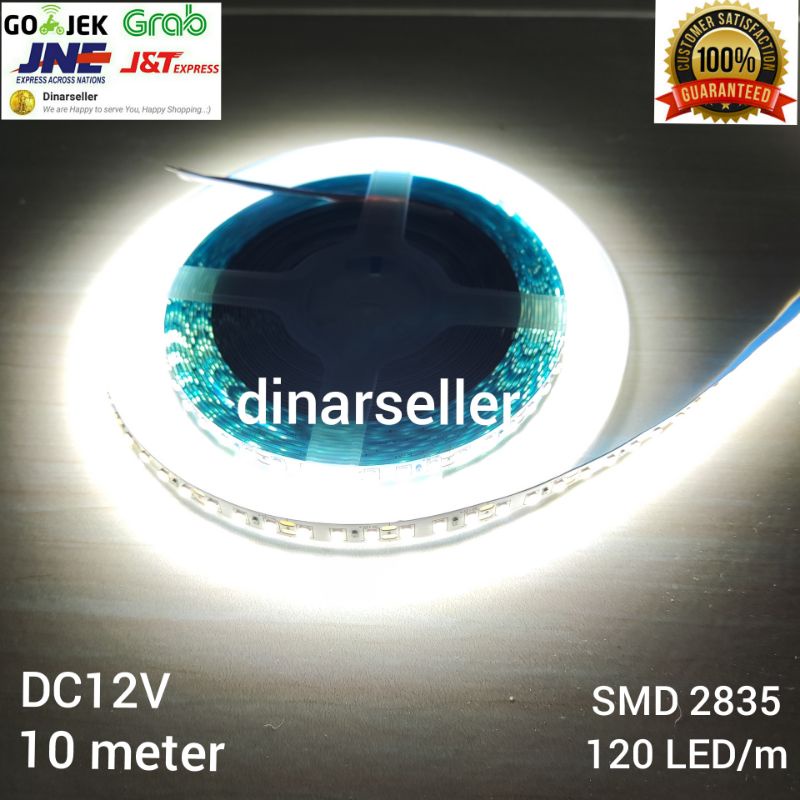 Jual LED STRIP 2835 IP33 INDOOR 10 METER 120 LED / METER (SKU : 8750 ...