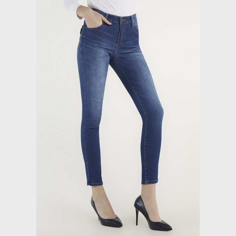 Jual Point One New Mandy Denim Mid Blue skinny Jeans 308961 Bawahan ...