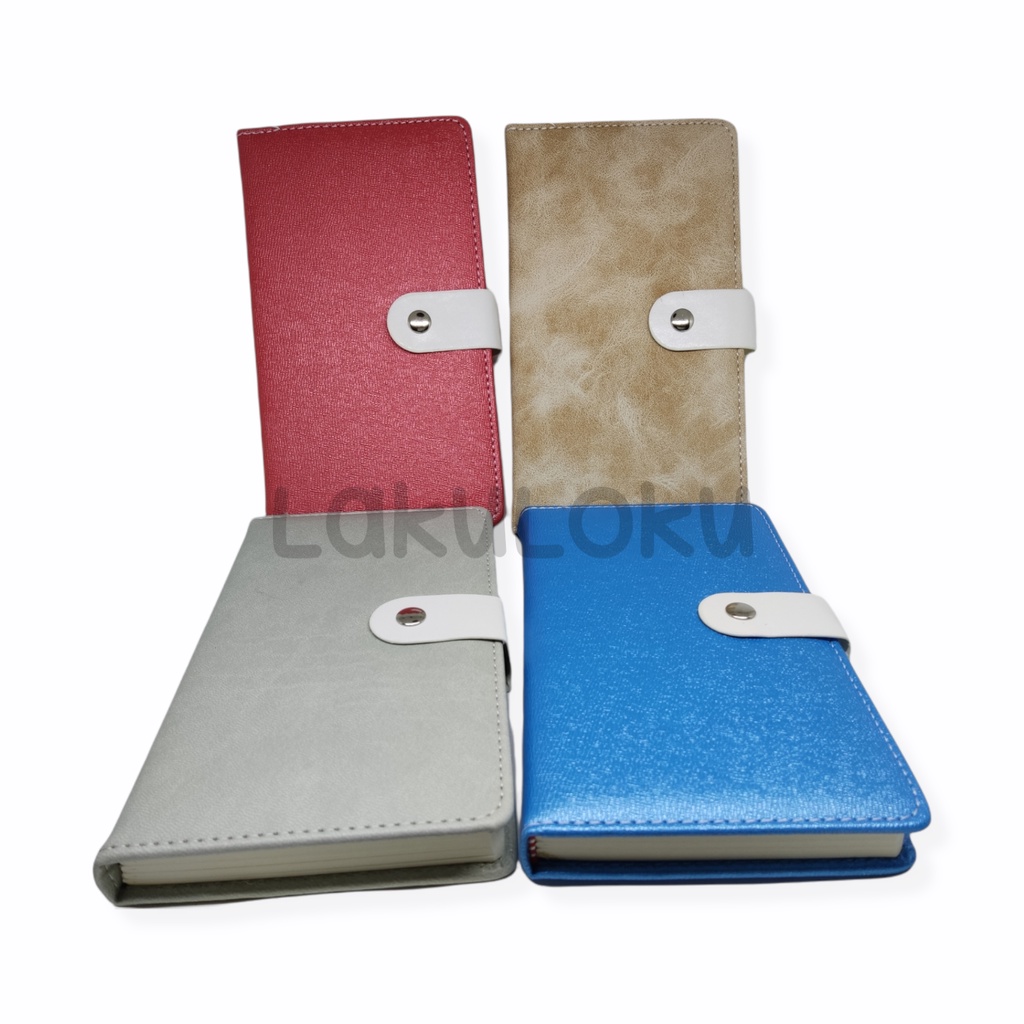 Jual Buku Notes / Jurnal Polos WENJIA Kancing & Notes Polos Tali WENJIA ...