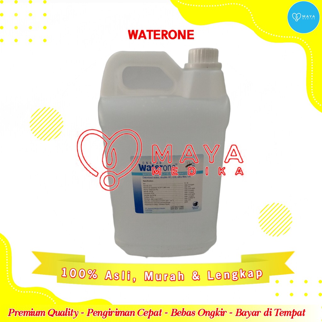 Jual WaterOne 5 Liter One Med | Shopee Indonesia