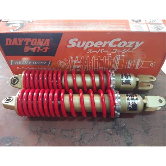 Jual Shock Shockbreaker Daytona Super Cozy 335mm Red Yamaha NMAX ...