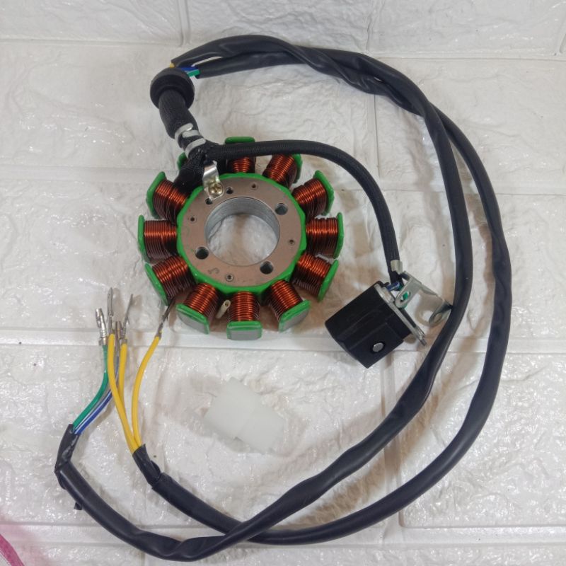 Jual STATOR COMP SPULL SET 12 POLE / 12 LILITAN LUBANG BAUD TIGA ...