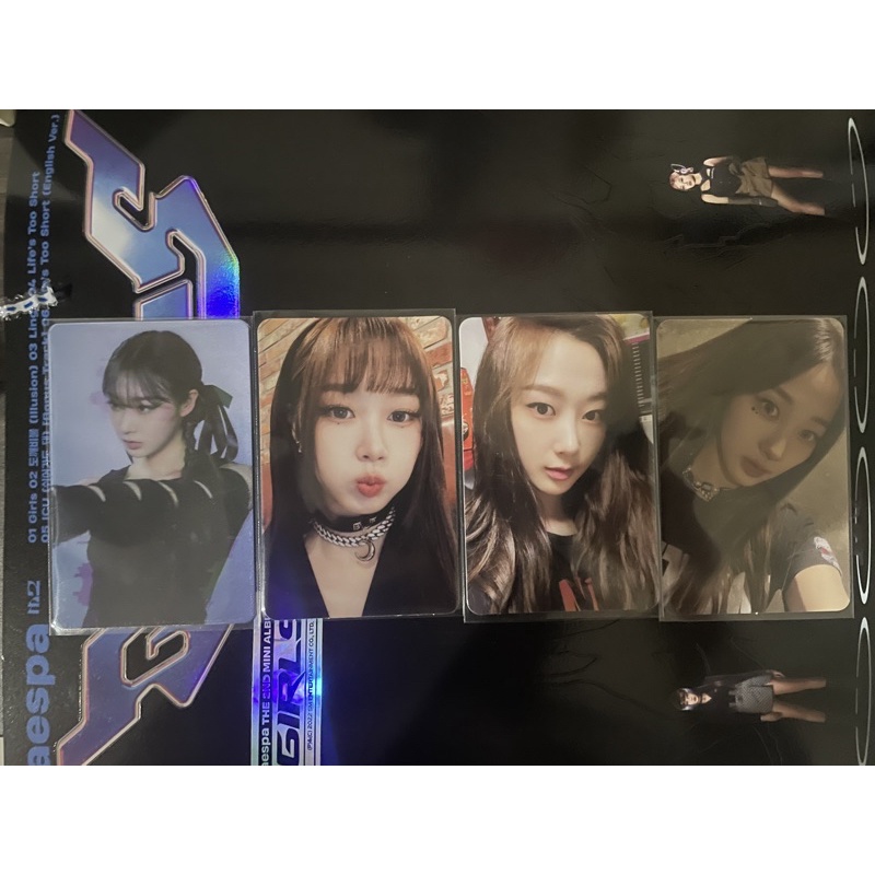 Jual PHOTOCARD LENTI OFFICIAL GISELLE AESPA SAVAGE HALLUCINATION QUEST, GIRLS REAL WORLD KWANGYA ...