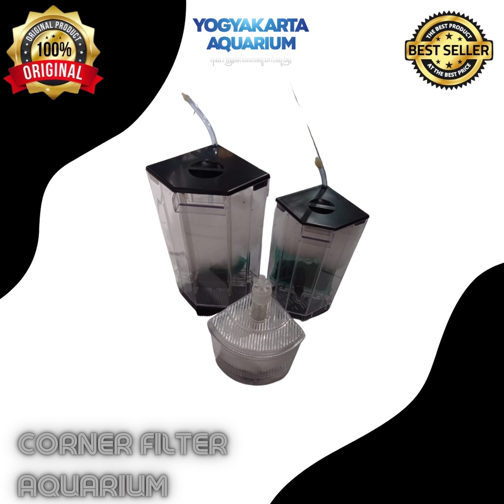 Jual CORNER FILTER AQUARIUM / FILTER SUDUT AQUARIUM | Shopee Indonesia