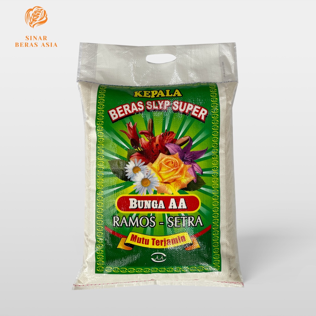 Jual Beras Kepala Slyp Super Bunga Premium 10kg | Shopee Indonesia