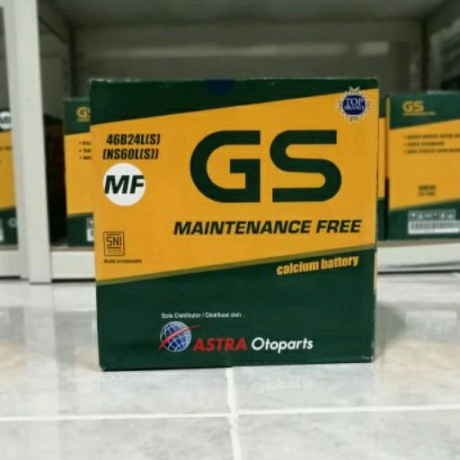 Jual Aki Mobil Toyota Sienta, Yaris, New Vios GS Astra MF NS60LS Aki Kering | Shopee Indonesia