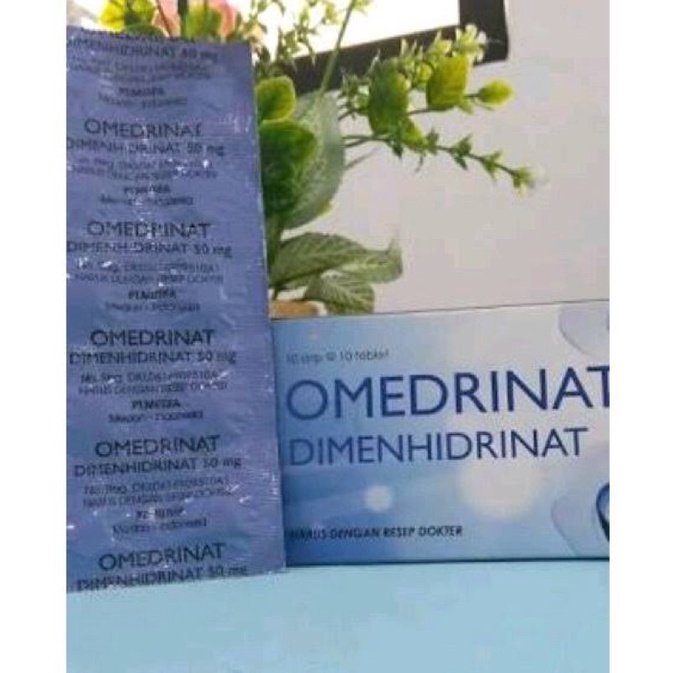 Jual Omendrinat Dimenhydrinate 50 Mg - Obat Lambung [Box 100 Tablet ...