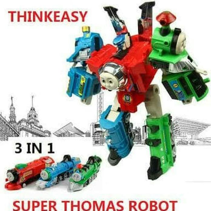 Jual SUPER TRAIN THOMAS AND FRIENDS ,SUPER ROBOT TRANSFORMABLE TRAIN ...