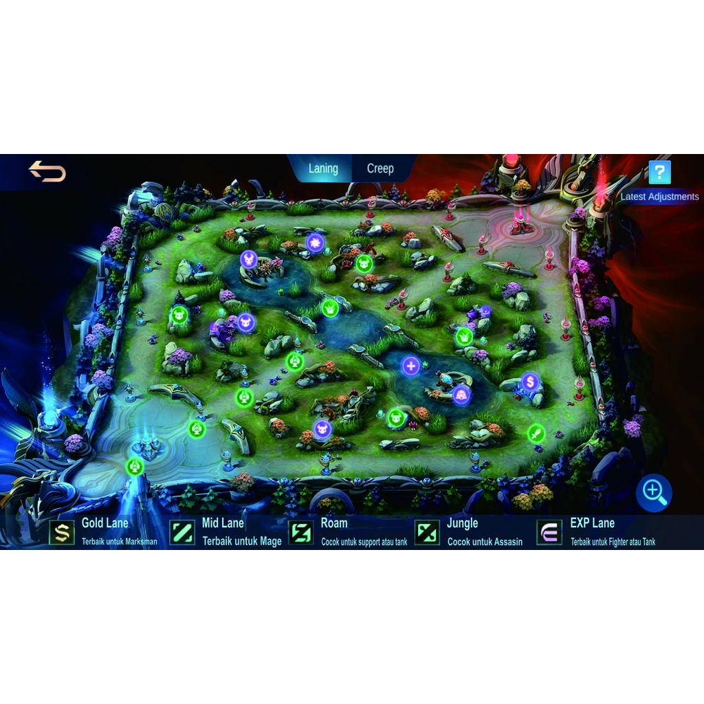 Jual Map Peta Mobile Legends buat turnamen / hiasan dinding map ml map ...