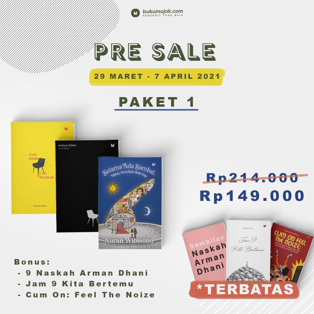 Jual Paket Eminus Dolere + Yang Ditulis Usai Bepisah + Selama Ada ...