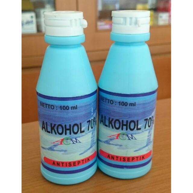 Jual Alkohol Alcohol 70% Botol 100 ml | Shopee Indonesia