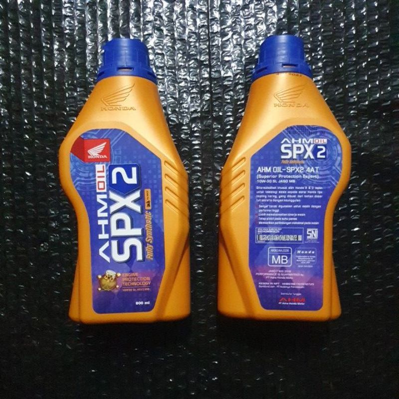 Jual OLI MOTOR MATIC SPX 2 0.8 LITER OLI AHM SPX 2 ORIGINAL FULL ...