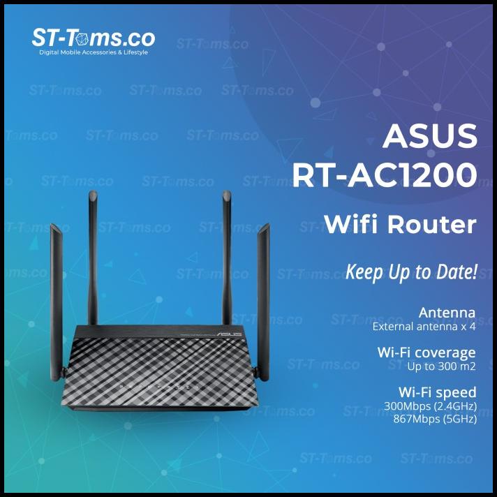 Jual Asus Rt-Ac1200 V2 Wifi Dual Band Wireless Router With Parental ...