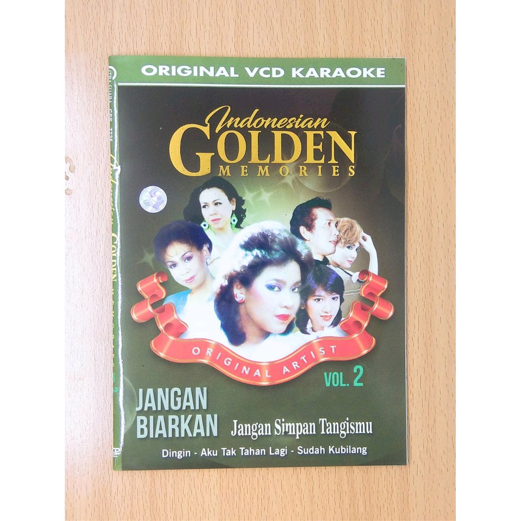 Jual kaset VCD original Lagu Karaoke INDONESIAN GOLDEN MEMORIES Original Artist Vol 2 | Shopee ...
