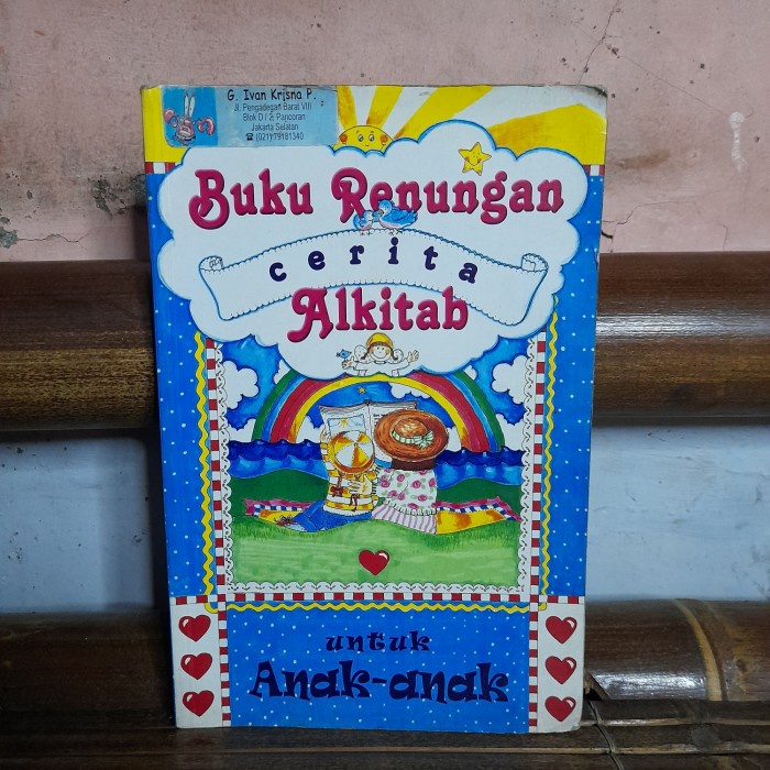 Jual ORIGINAL BUKU Renungan Cerita Alkitab Untuk Anak Anak By Caron ...