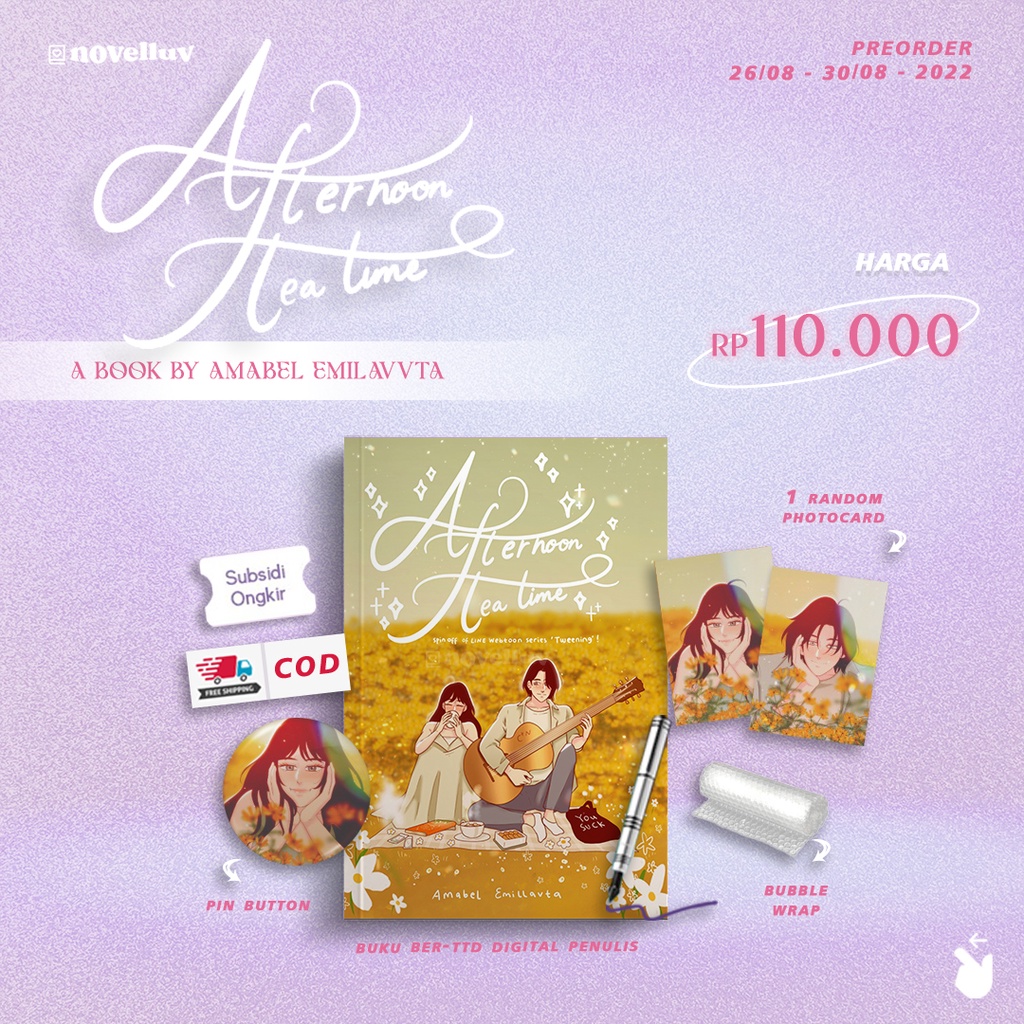 Jual Komik Afternoon Tea Time by Amabel Emillavta - Webtoon Tweening ...