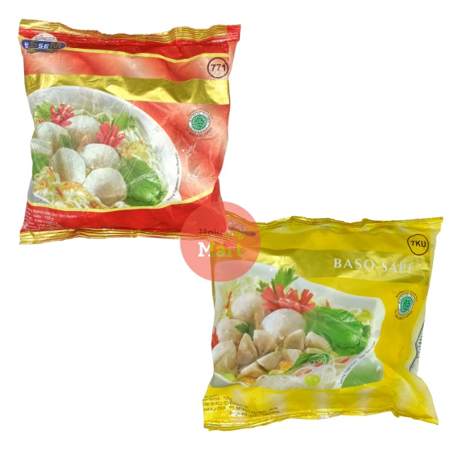 Jual Essem Bakso Sapi Halus isi 50butir (merah/kuning) | Shopee Indonesia