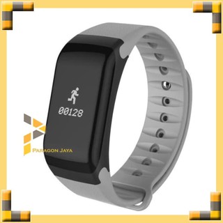 Jual SmartBand F1 Grey - Smartwatch Smart Watch Xiaomi Mi Band Fitbit ...