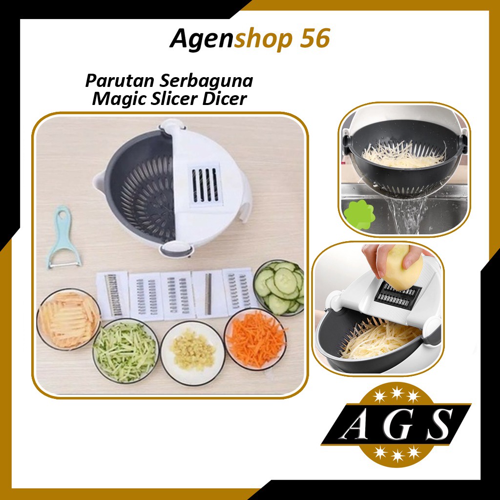 Jual [AGS] Parutan Serbaguna Magic Slicer Dicer/ P1 Alat Pengiris ...