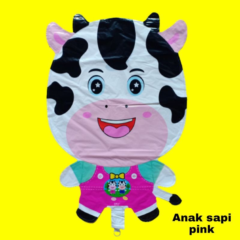 Jual 1pack ANAK SAPI (BALON GAS/FOIL/TERBANG/KARAKTER ) | Shopee Indonesia