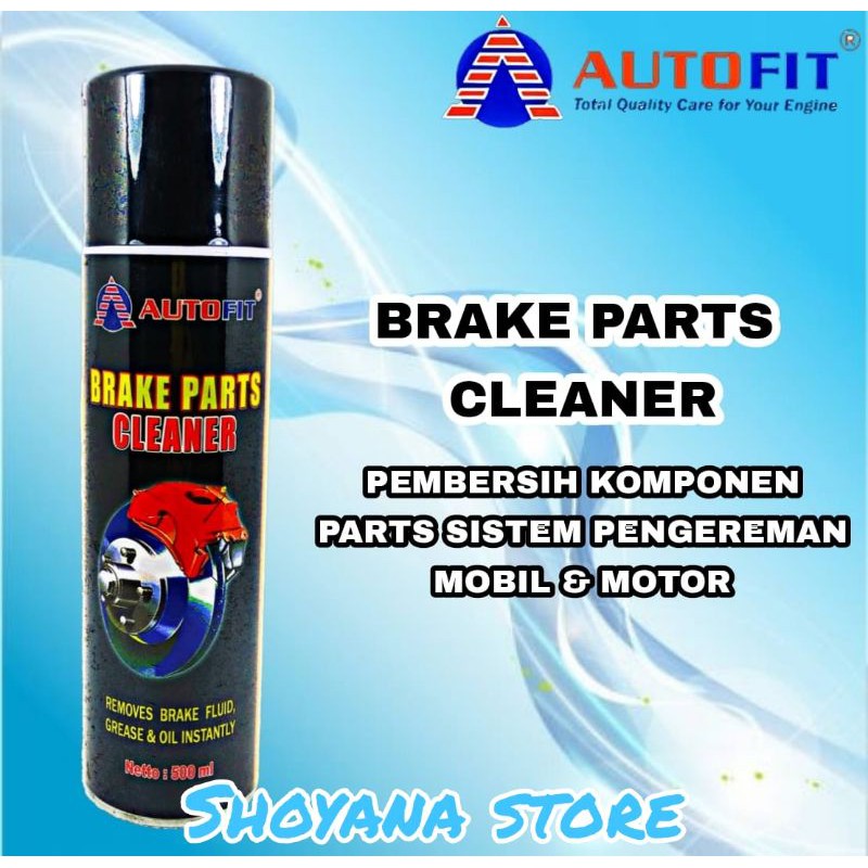Jual BRAKE PARTS CLEANER AUTOFIT 500 ML PEMBERSIH REM INSTAN | Shopee ...