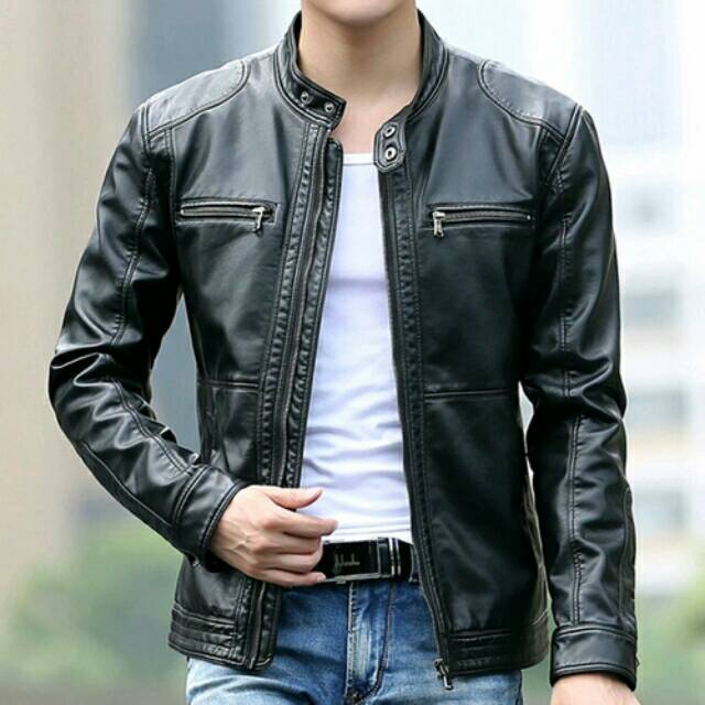 Jual Jaket Kulit Asli Domba Super. | Shopee Indonesia
