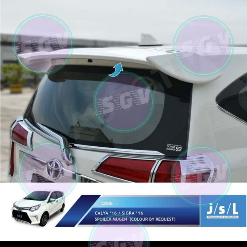 Jual SGV spoiler Calya Sigra warna custom Mugen jsl | Shopee Indonesia